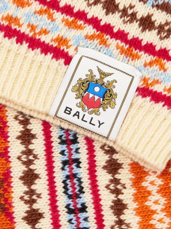 Bally Jacquard-knit Wool Shorts