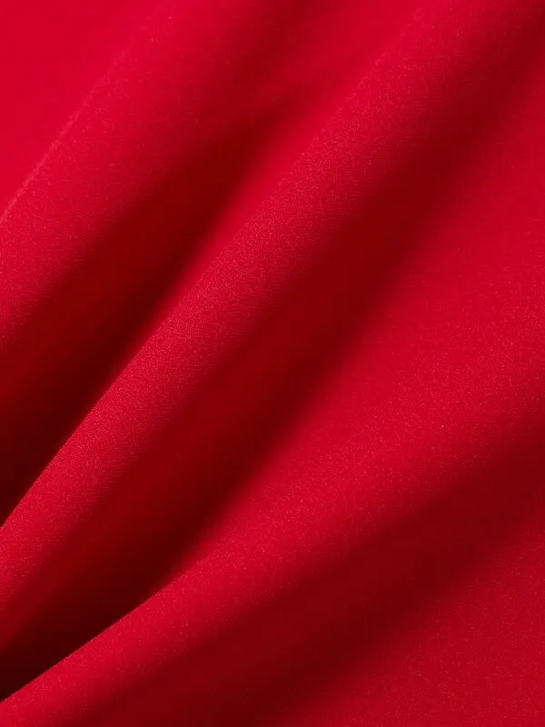 Solace London Mathilde Strapless Crepe Gown