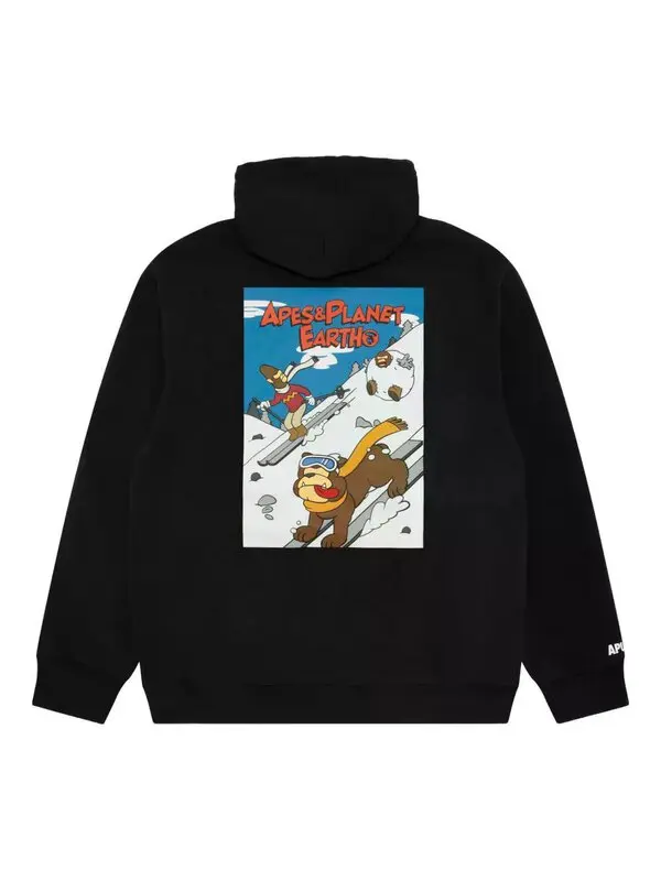 AAPE BY *A BATHING APE Graphic-print Hoodie