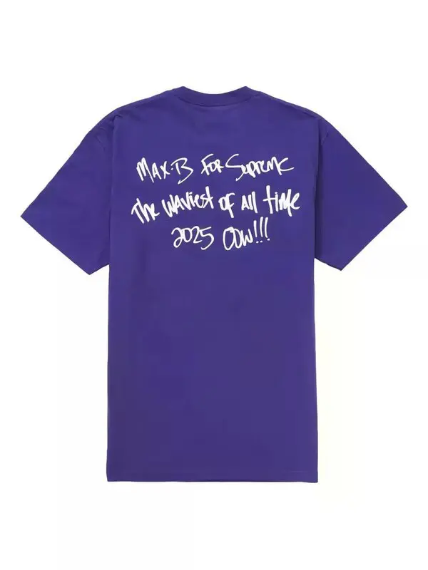 Supreme Max B Graphic T-shirt - Purple