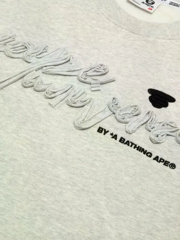 AAPE BY *A BATHING APE® Appliqué-patch Sweatshirt