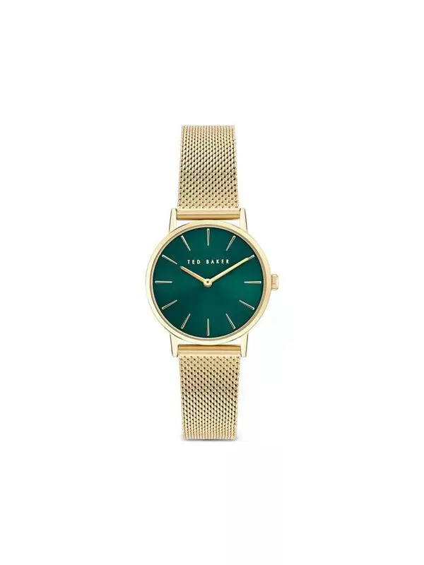 Ted Baker London Stainless Steel 32mm Watch - Green