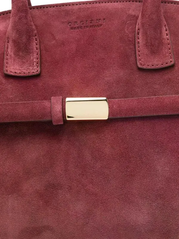 ORTIGNI Aura Buckle-detail Shoulder Bag