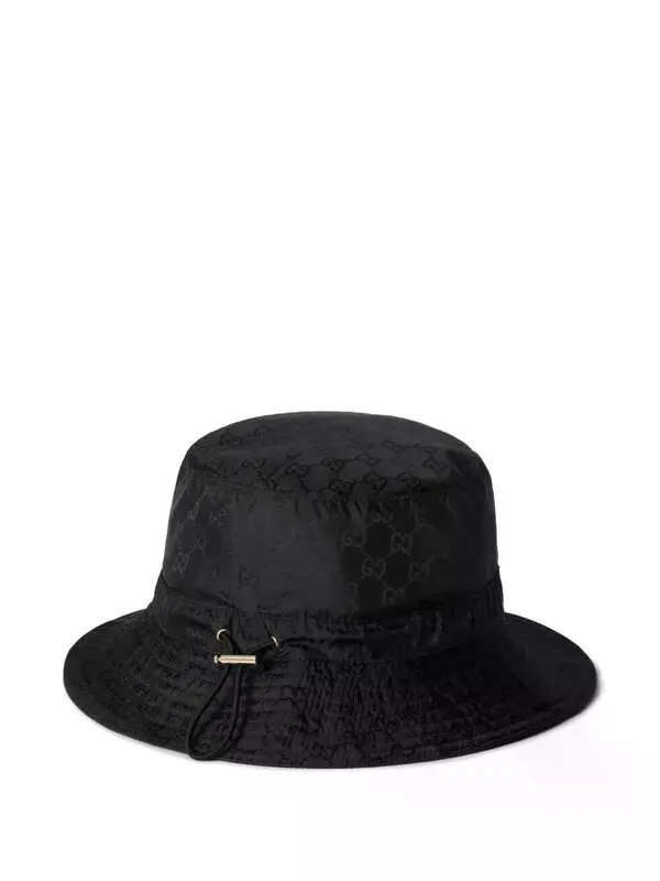 Gucci Gg Pattern Packable Bucket Hat