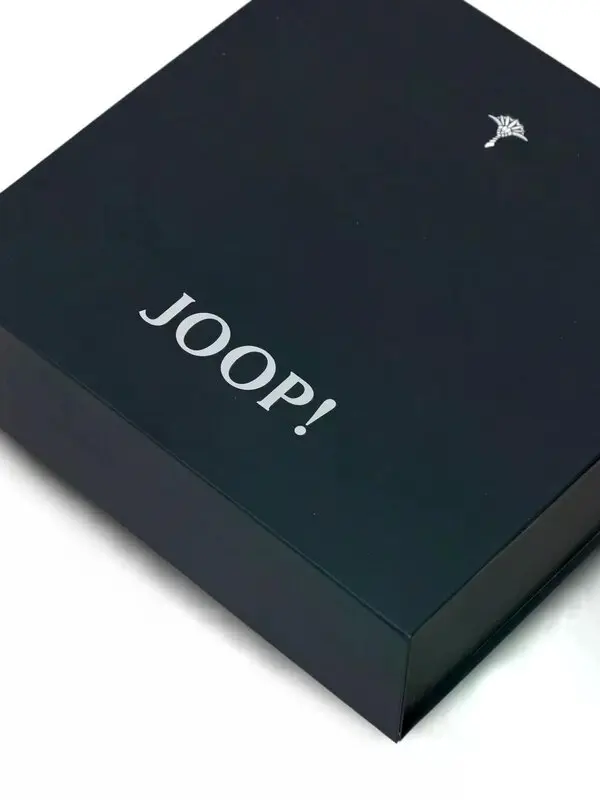 JOOP! Ribbed Logo-plaque Scarf