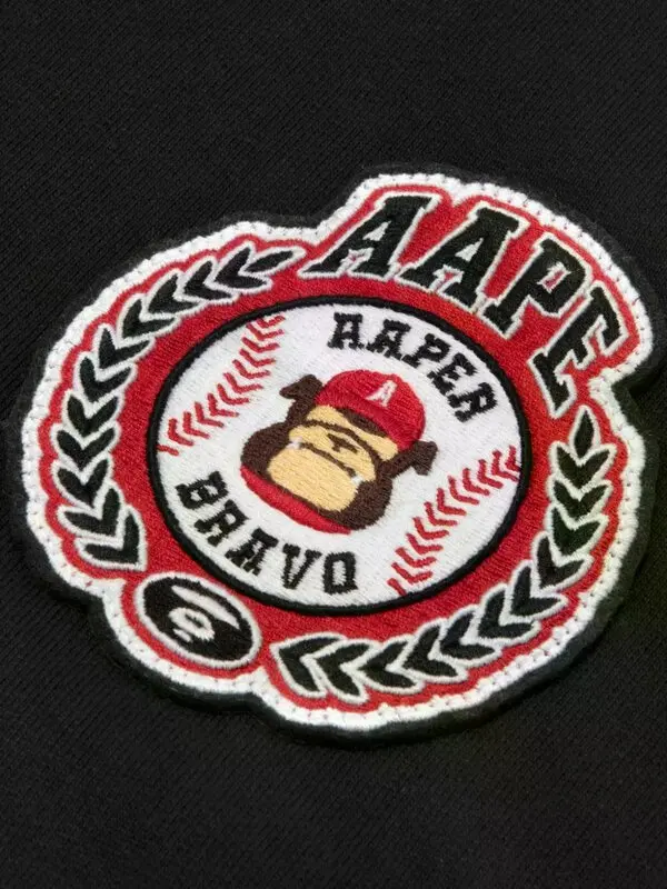 AAPE BY *A BATHING APE Logo-appliqué Hoodie