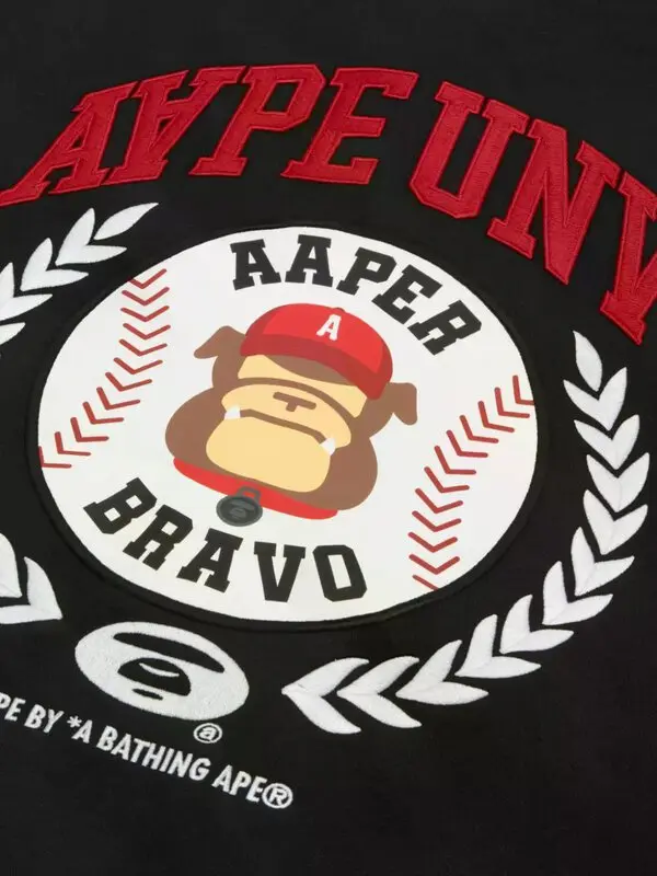 AAPE BY *A BATHING APE Logo-appliqué Hoodie