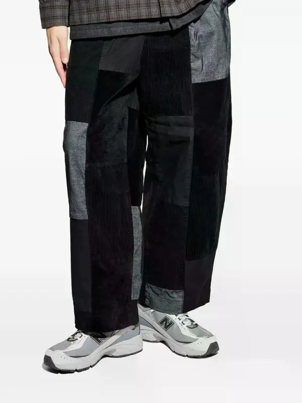 Comme Des Garçons Patchwork Corduroy Trousers