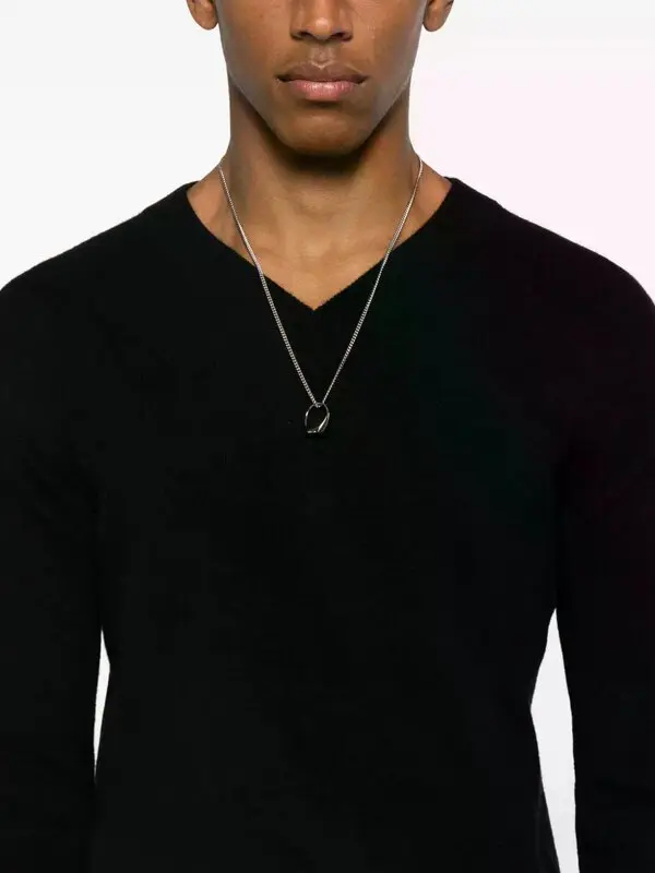 LISA YANG Clayton V-neck Sweater - Black