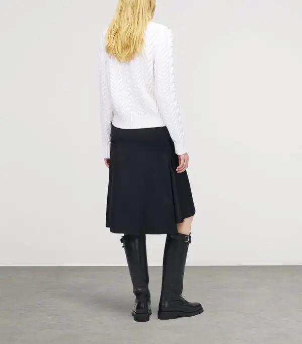 Alexander McQueen Wool-cashmere Embellished Sweater