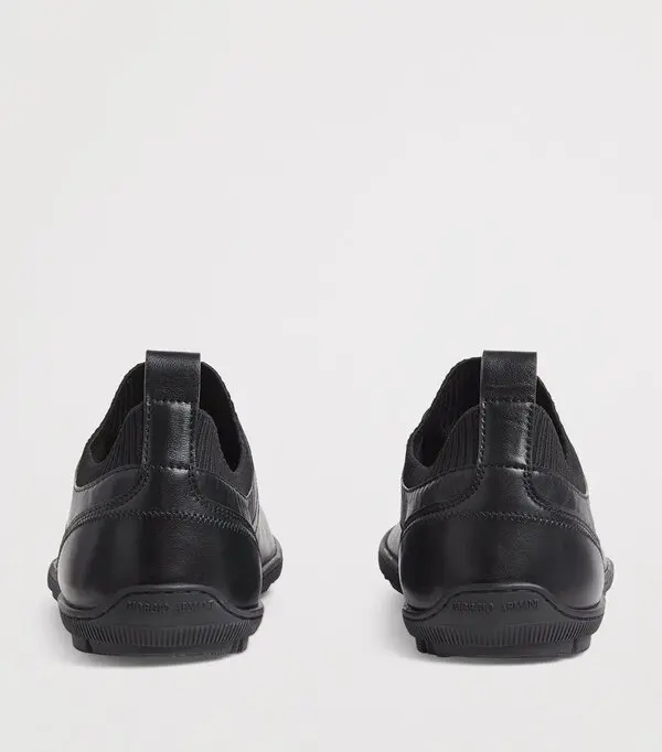 Giorgio Armani Leather Sneakers