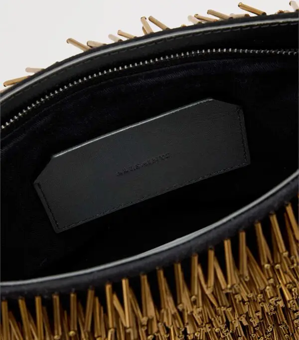 ALLSAINTS Beaded Bettina Clutch Bag