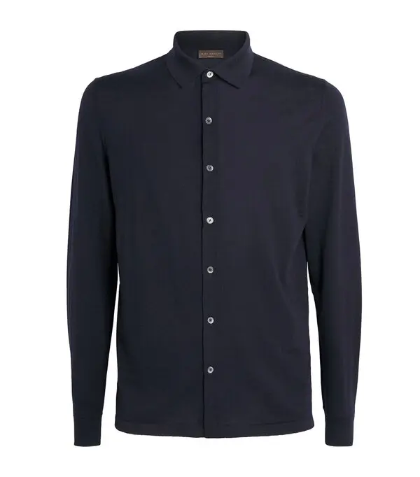BRETT JOHNSON Virgin Wool Shirt