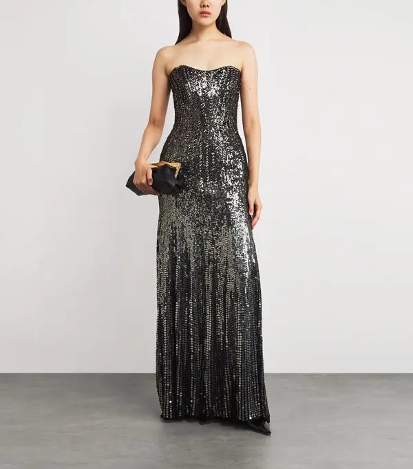 Jenny Packham Sequinned Lior Gown