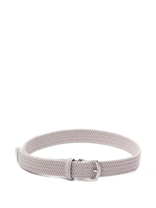 Anderson's Braided Belt - Grey