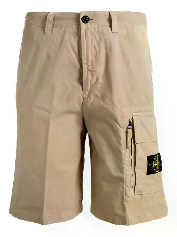 Stone Island Cargo Pocket Shorts - Neutrals