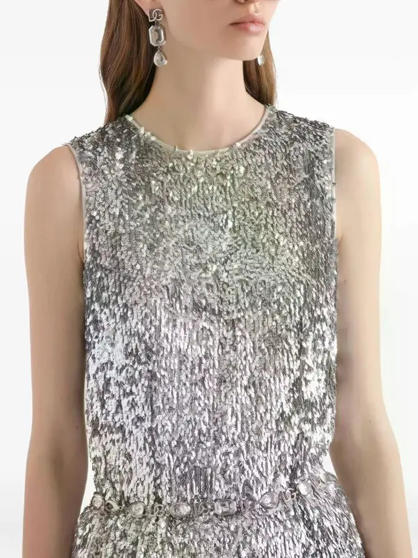 Dolce & Gabbana Sequin Embellished Top