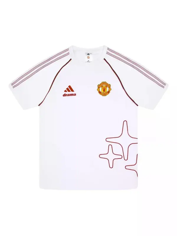 Adidas X Manchester United X Drama Graphic-print T-shirt - White