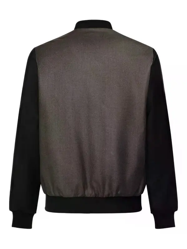 GIULIANO GALIANO Panelled Zip Jacket - Grey