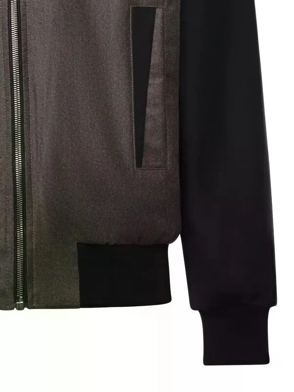 GIULIANO GALIANO Panelled Zip Jacket - Grey