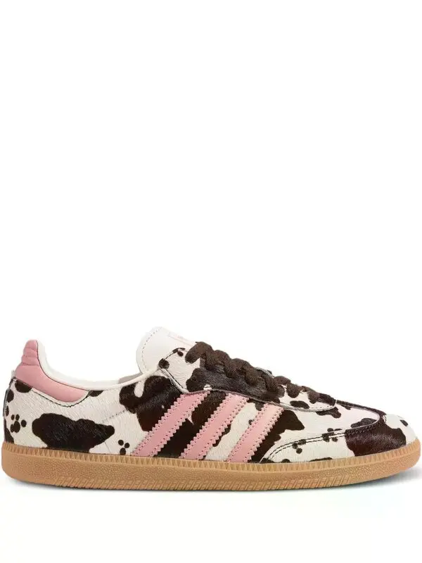 Adidas Samba Og Cow-pattern Low-top Sneakers