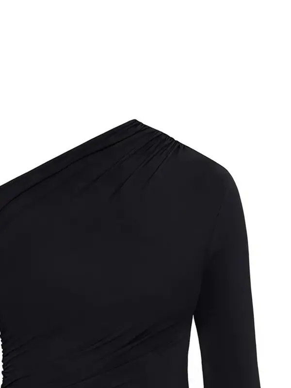 Amiri Off-the-shoulder Ruched Top