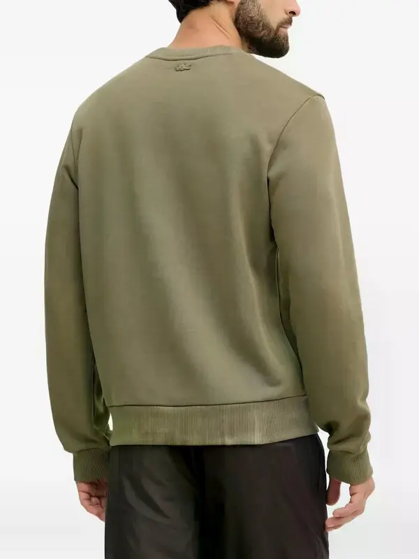 Lacoste Embroidered Crew-neck Sweatshirt