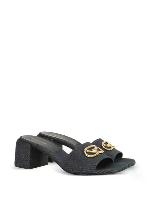 SERGIO ROSSI 55mm Block Heel Sandals