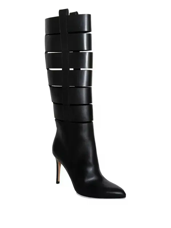 CHUCKIES Cut-out Heeled Boots