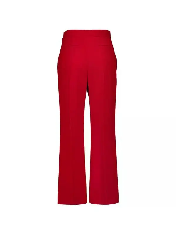 Valentino Garavani V-detail Wool-crepe Trousers