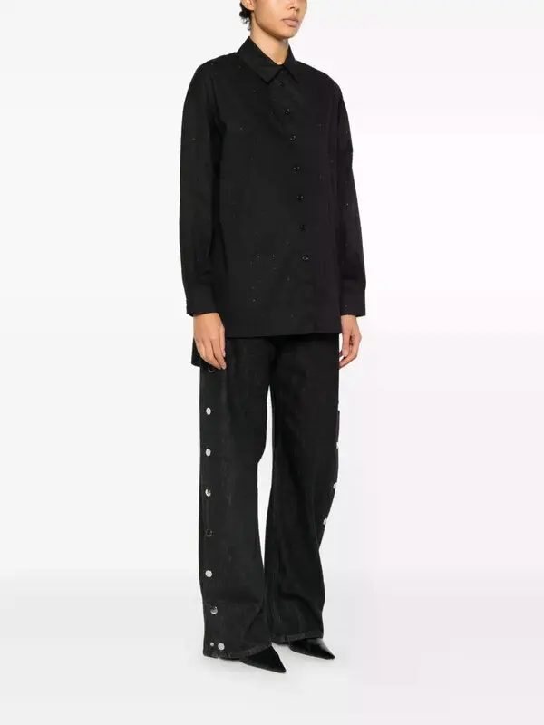 TWINSET Embellished Button Shirt