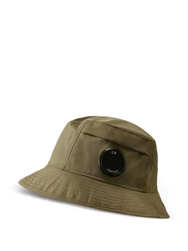 C.P. COMPANY Logo-patch Bucket Hat - Neutrals