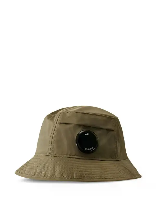 C.P. COMPANY Logo-patch Bucket Hat - Neutrals