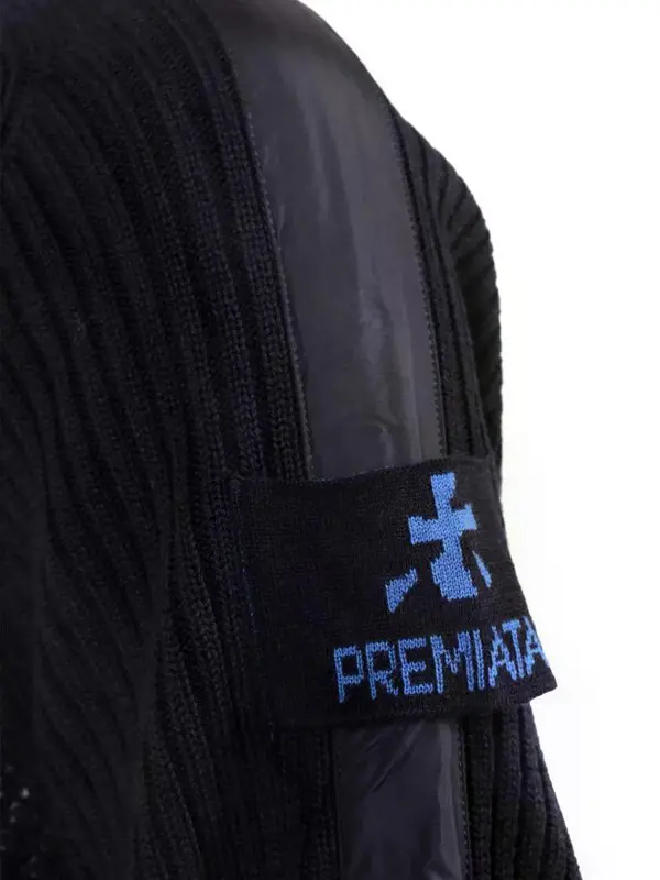 Premiata Ribbed Crew-neck Sweater - Blue