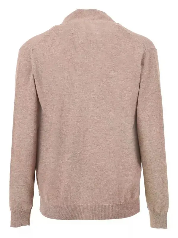 KANGRA V-neck Buttoned Cardigan - Neutrals