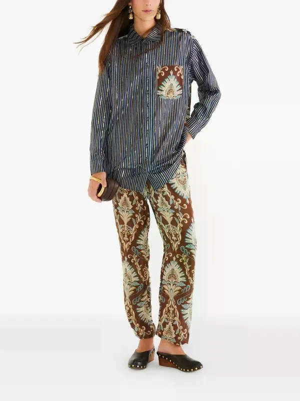 Farm Rio Arabesque Print Trousers