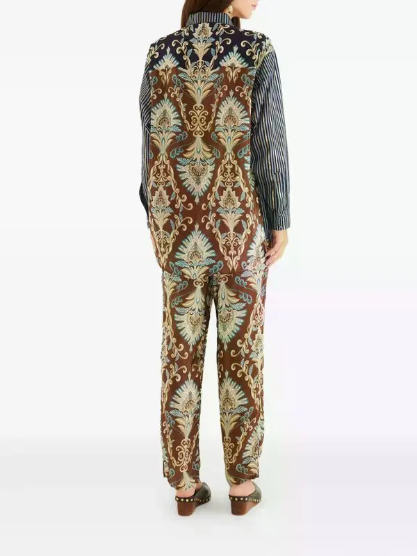 Farm Rio Arabesque Print Trousers