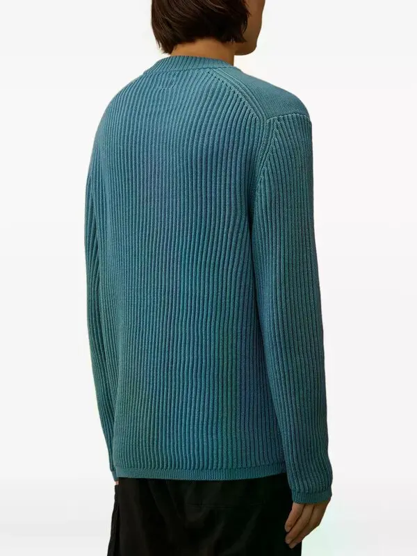 C.P. COMPANY Ribbed Patch-pocket Sweater