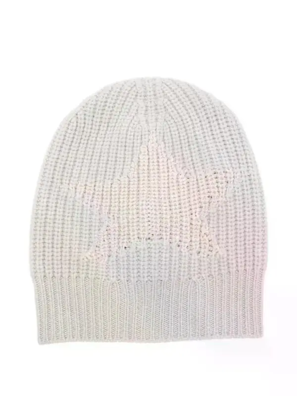Lorena Antoniazzi Logo-patch Ribbed Hat - Grey