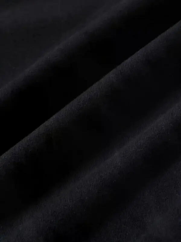 AND WANDER Chest-pocket Short-sleeve T-shirt - Black
