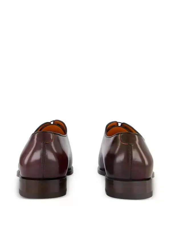 Santoni Lace-up Oxford Shoes - Red