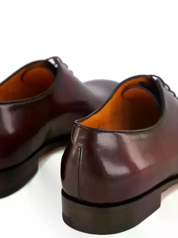 Santoni Lace-up Oxford Shoes - Red