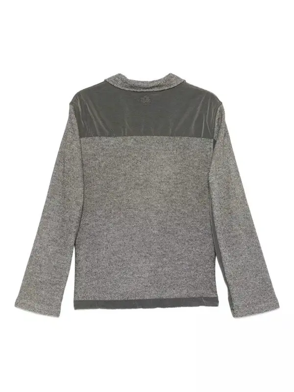 RANRA Panelled Zip Sweater