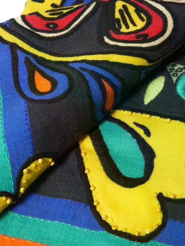 Carolina Herrera X Rianna + Nina Printed Scarf