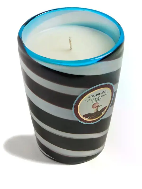 La DoubleJ Striped Candle