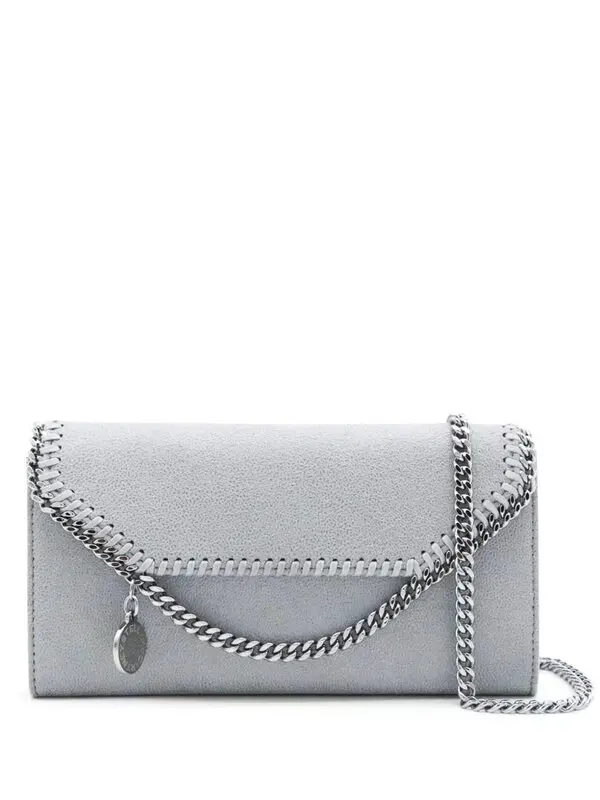 Stella McCartney Chain-strap Charm Shoulder Bag - Grey