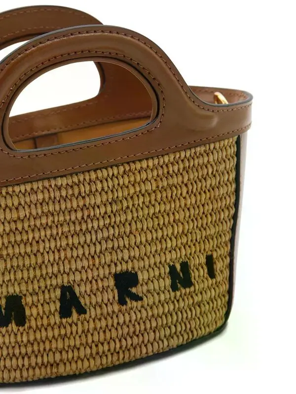 Marni Tropicalia Tote Bag - Brown