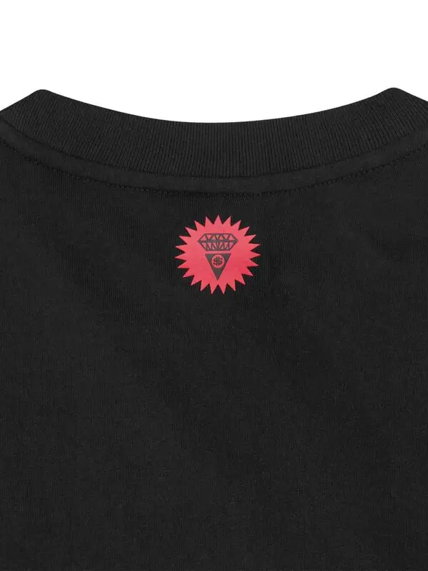 ICECREAM Cotton Graphic T-shirt - Black