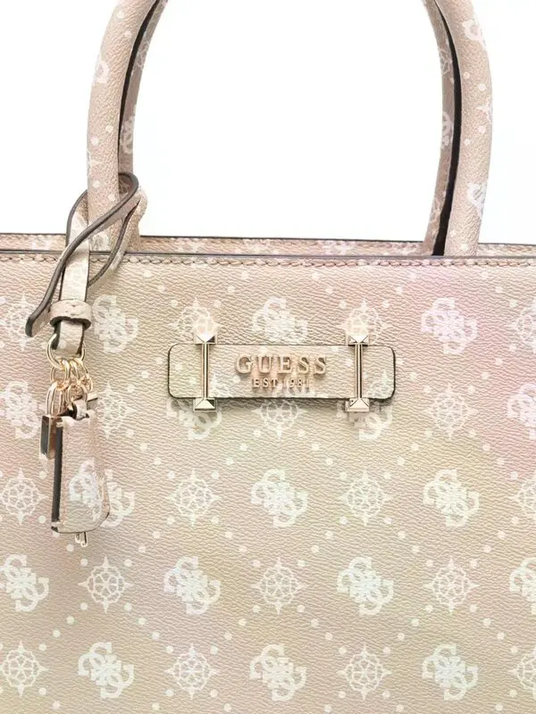 Guess Monogram Tote Bag