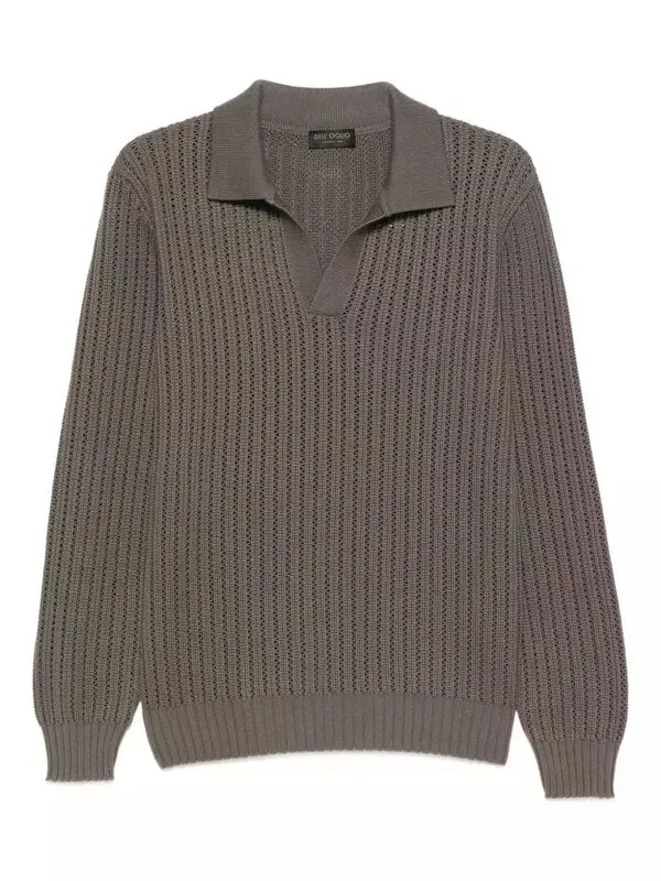 DELL'OGLIO Openwork Knit Sweater